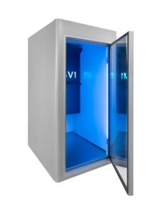Art of Cryo | single Vaultz electrical cryotherapy chamber V1 & V1 lux